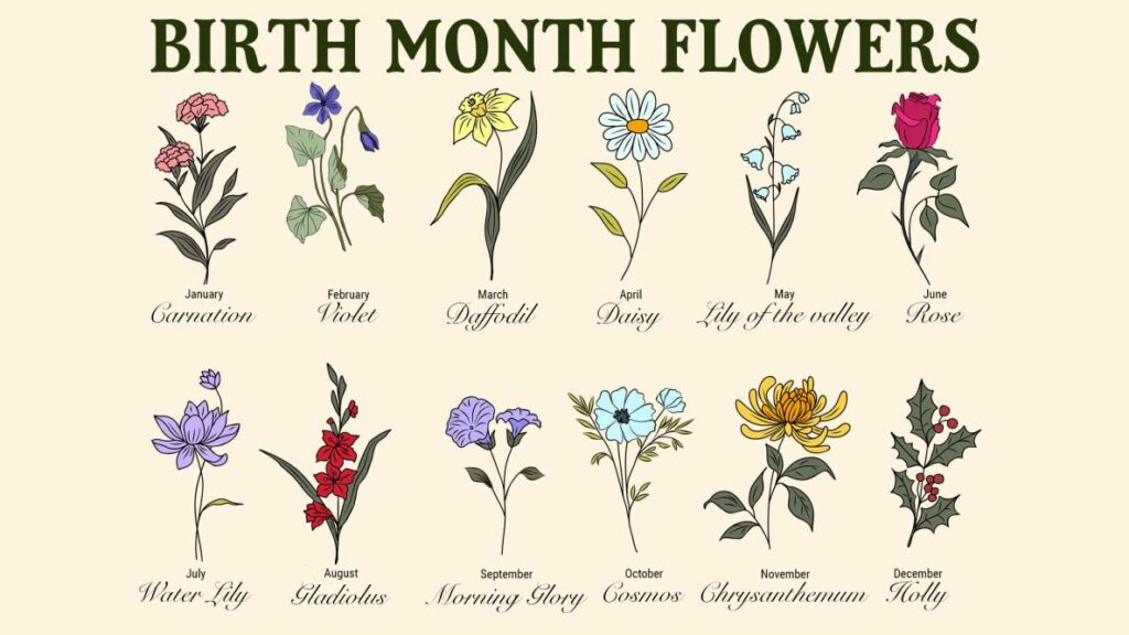 What Is My Birth Month Flowers? | My Birth Flowers